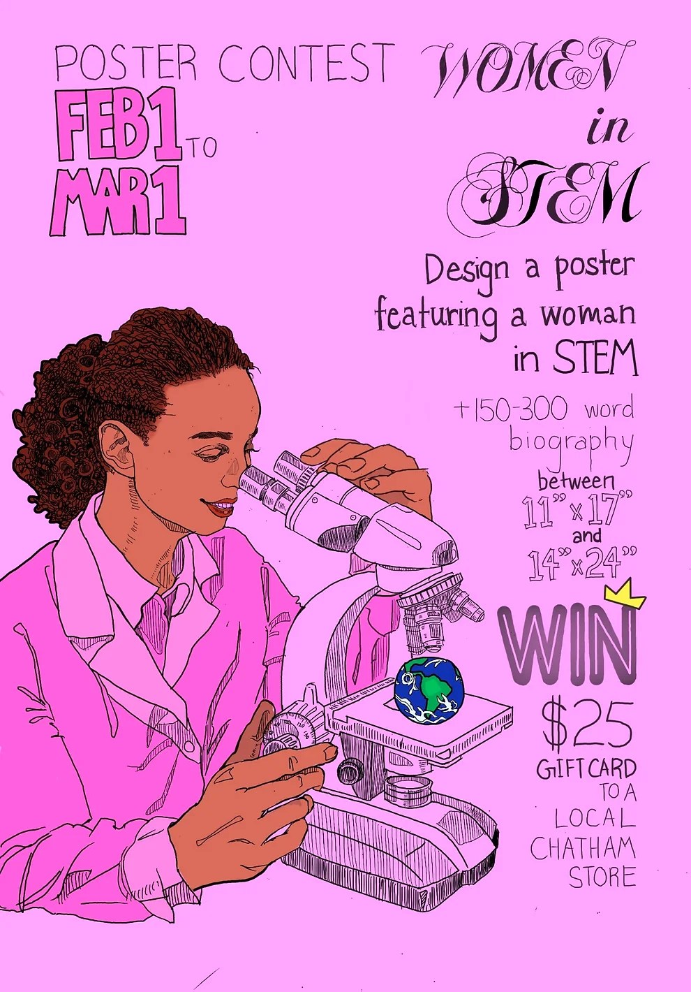 Past Flyers – Women in STEM Poster Contest